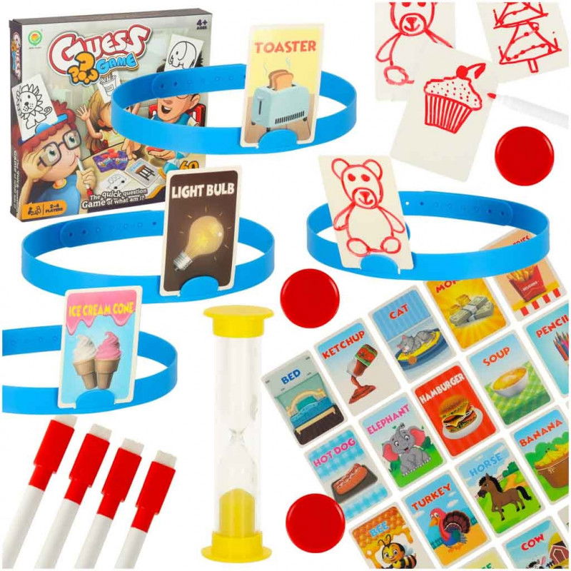 Who am I! Guess Drawing Family social game for kids