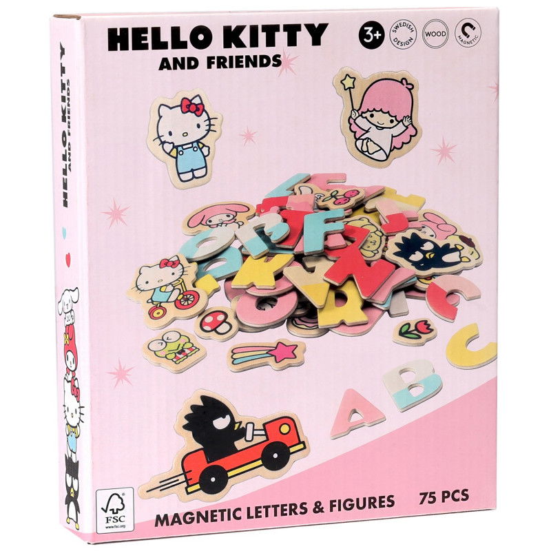 Hello Kitty Magnetic Letters