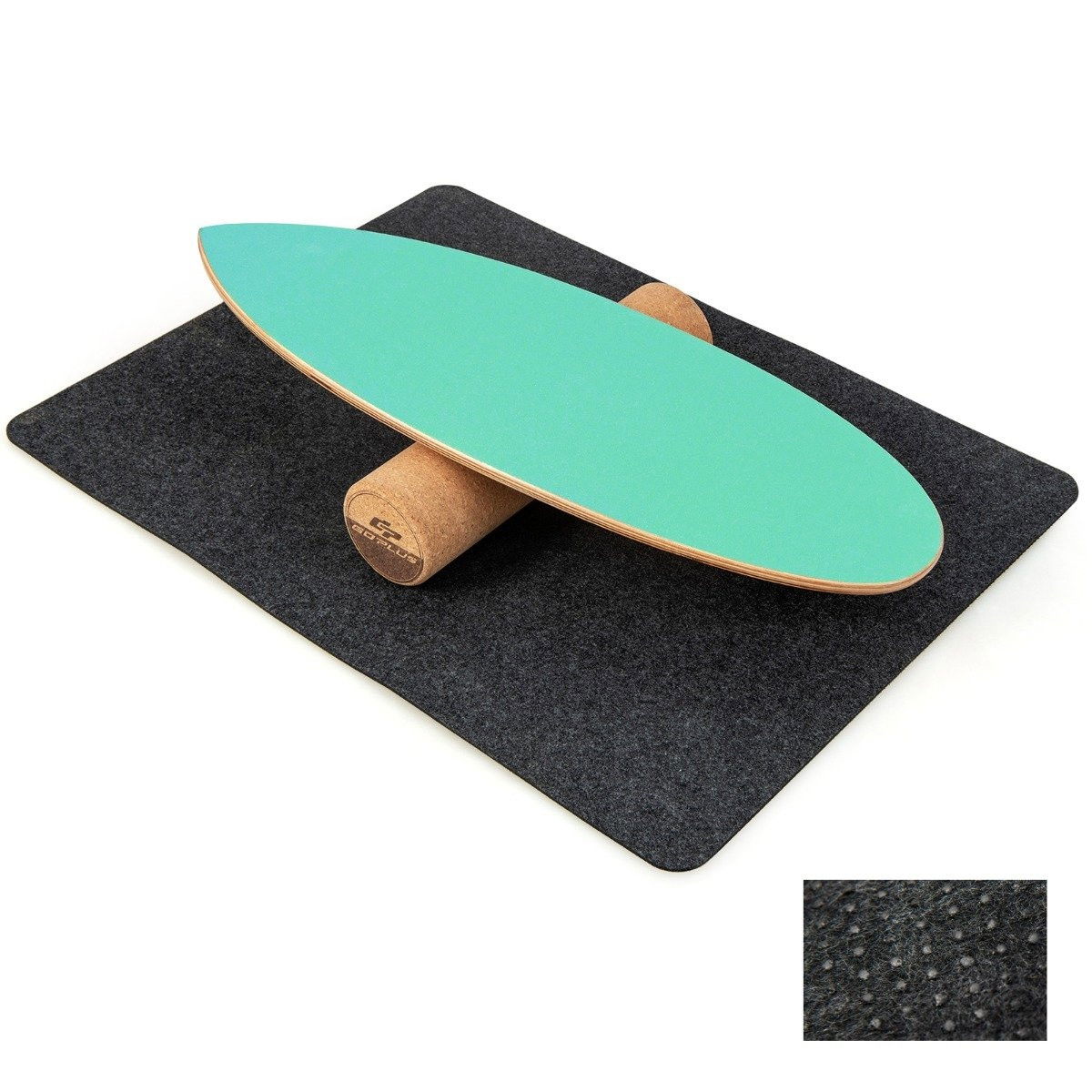 Balance Board aus Holz Wobble Board mit Rolle & Decke 3-in-1 Balance ...